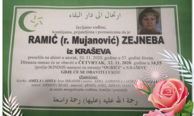 Strašno! Sahranjena žena koju je muž ubio bombom, pa pokušao nožem da presudi sebi | BL Portal