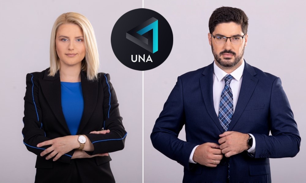 UNA TV kao veliki izazov: Marina i Mišo, poznata lica informativne ...