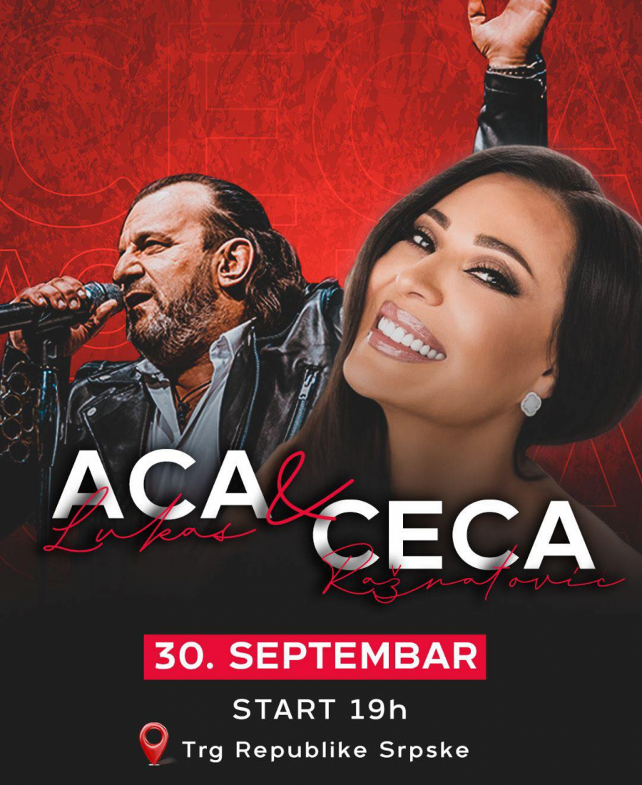 Spremite se za spektakl! Koncert Ace Lukasa i Cece Ražnatović u ...