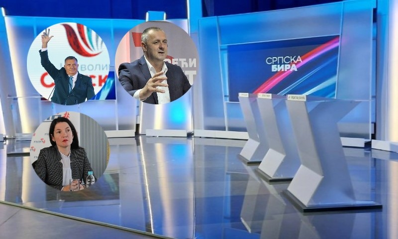 Večeras TV sučeljavanje za predsjednika Srpske: Dva kandidata sigurno ... Večeras TV sučeljavanje za predsjednika Srpske: Dva kandidata sigurno ...