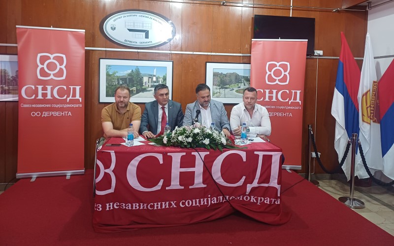 Gradski odbor odlučio: Žunić kandidat SNSD-a za gradonačelnika Dervente ...