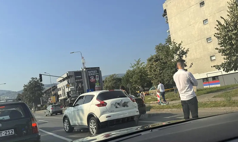 Saobraćaj na istočnom tranzitu usporen: Sudar kod “Audijevog servisa” | BL Portal