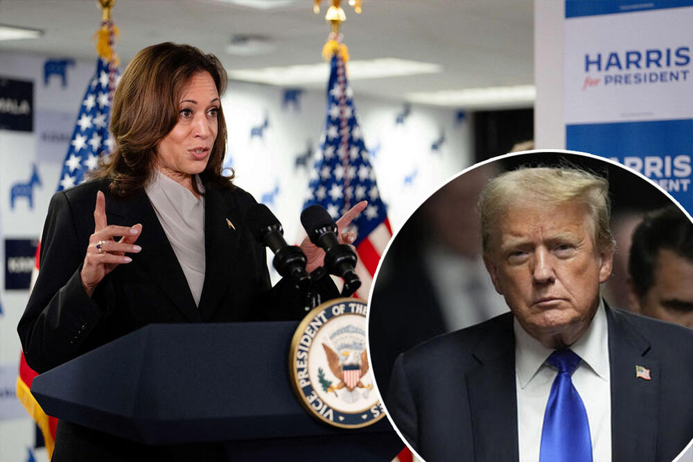 Haris na prvom predizbornom skupu: U novembru se bira između slobode i ...