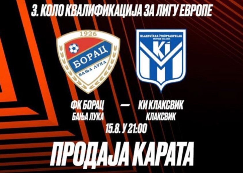 Sprema se spektakl: Počinje prodaja karata za revanš Borca i Klasvika | BL Portal