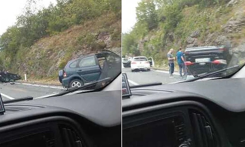 Automobil završio na krovu: Saobraćajna nesreća kod Jablanice | BL Portal