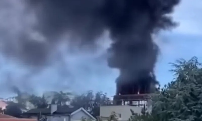 Požar u centru Beograda: Gori zgrada VIDEO | BL Portal