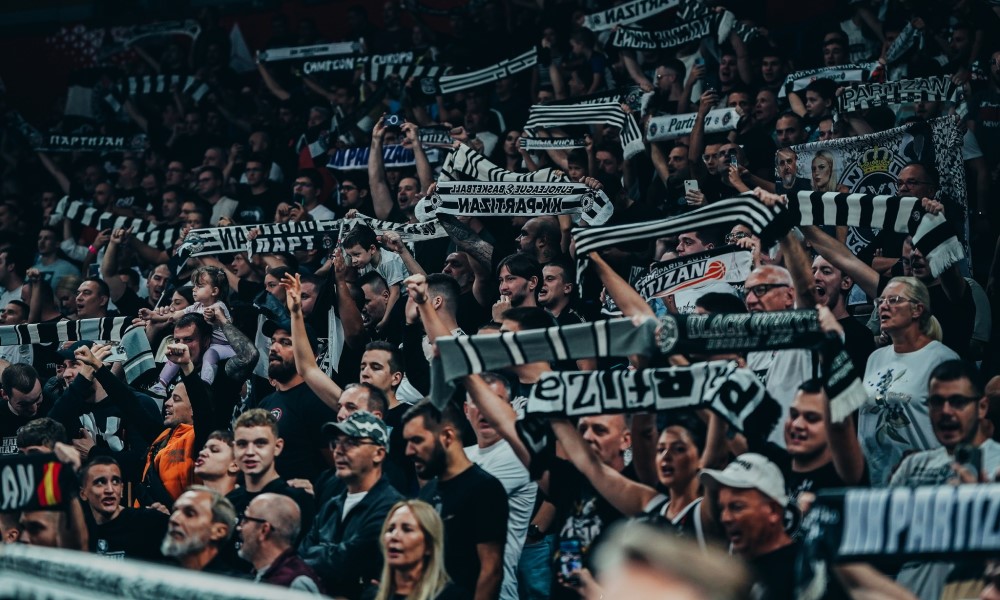 Vatreno krštenje za nove igrače: Navijači partizana na startu ABA lige ...
