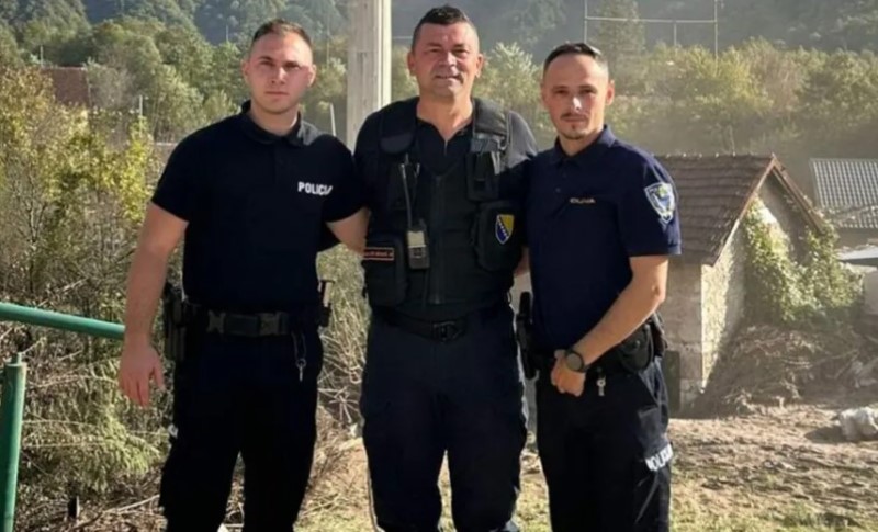 O njihovoj hrabrosti bruji region: Mladi policajci iz BiH spasili šest ...