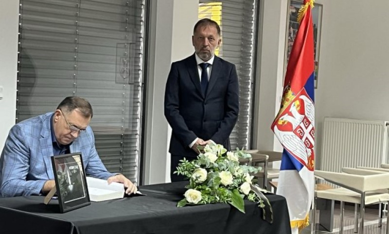 Tuga zbog tragedije u Novom Sadu: Dodik se upisao u knjigu žalosti u Banjaluci | BL Portal