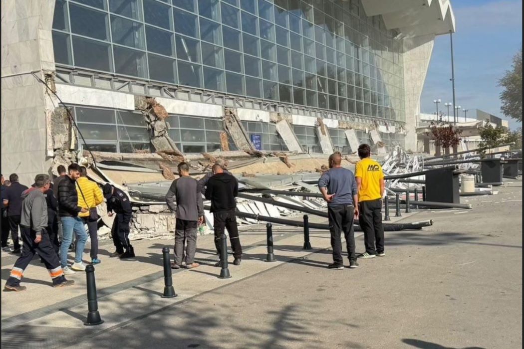 UZNEMIRUJUĆI SNIMAK! Objavljen novi video urušavanja nadstrešnice Željezničke stanice | BL Portal