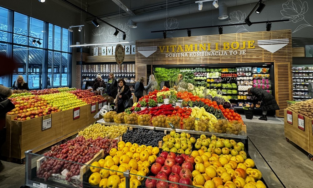 Domaći trgovački lanac Tropic market otvorio je vrata svog novog ...