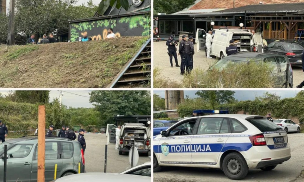 Grupa mladića izletjela iz kombija: Pojavio se snimak pucnjave u kafiću ...